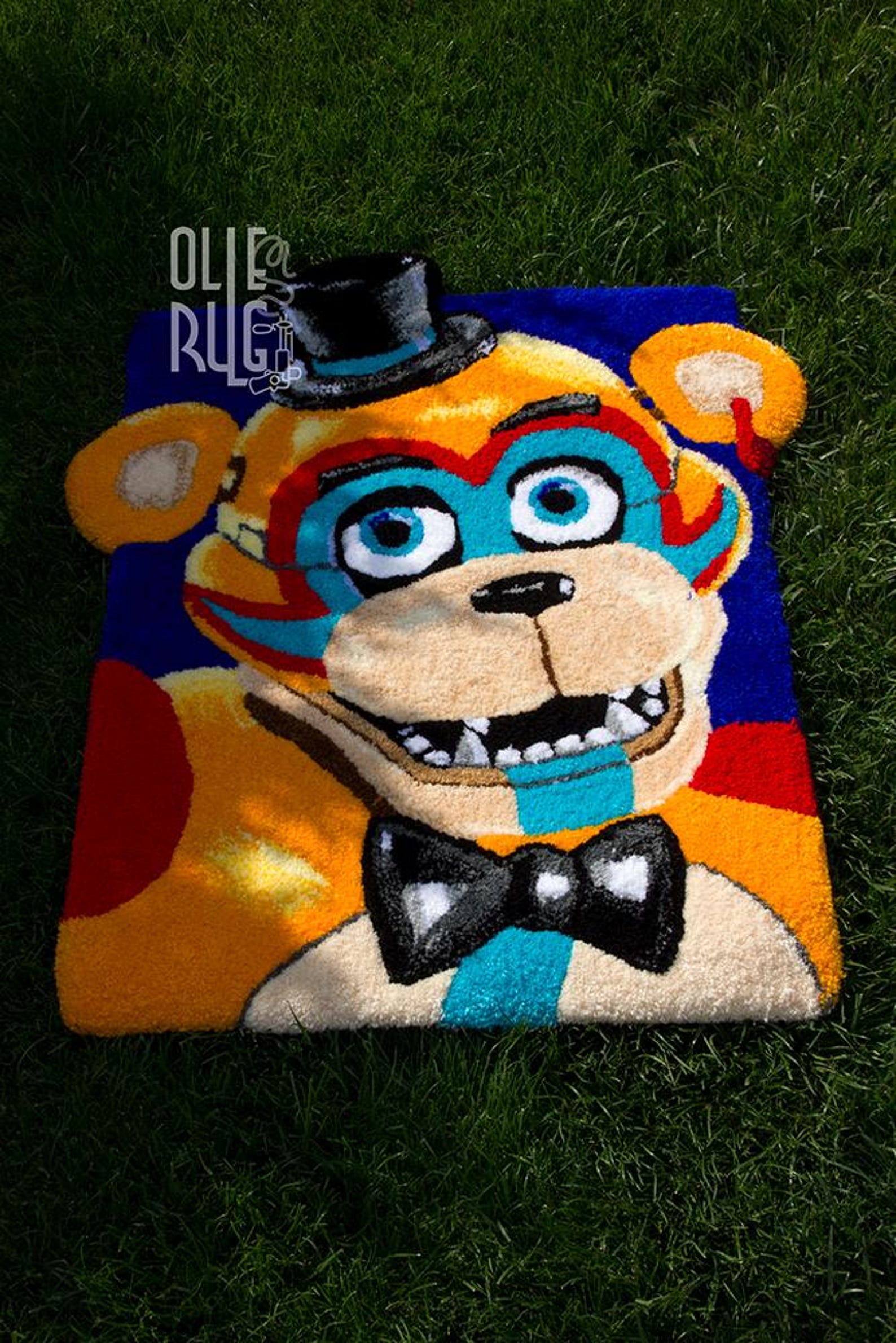 Glamrock Freddy FNAF Security Breach - Tufting RUG, Custom Rugs ...