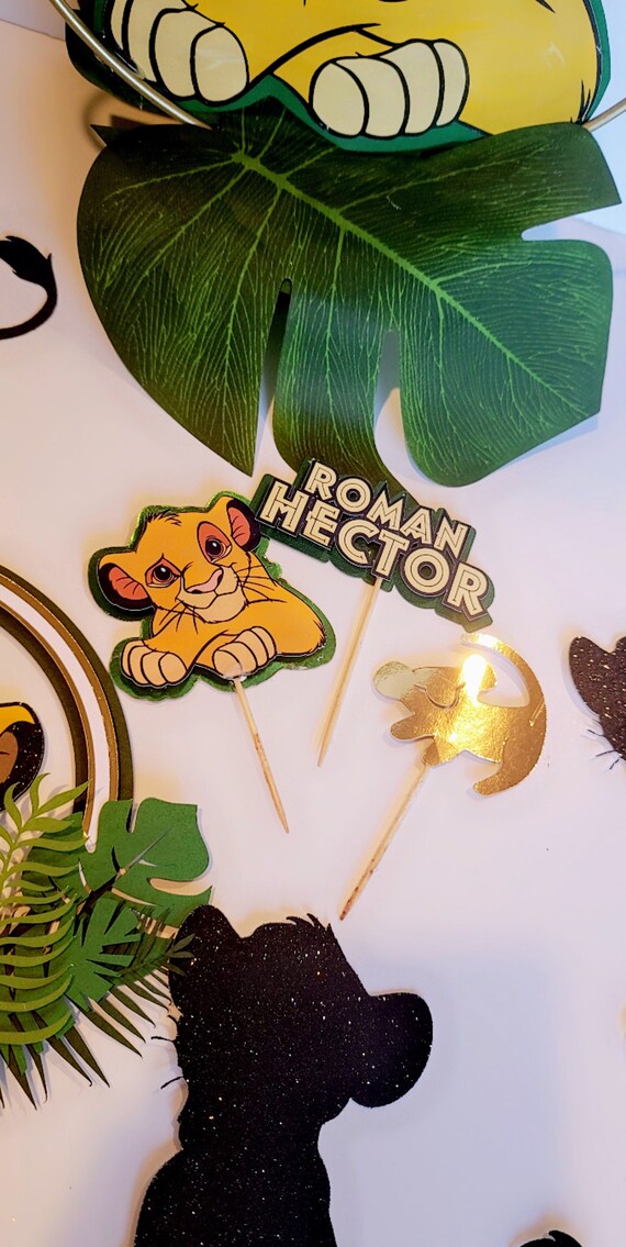 Simba Cupcake Toppers - Etsy