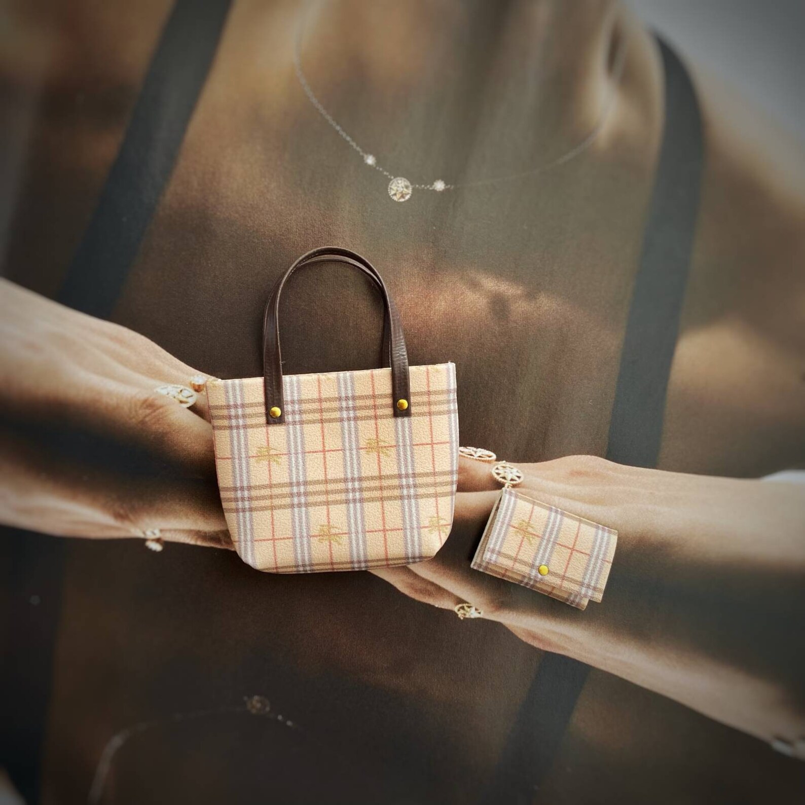 Miniature Shopping Handbag Wallet for Doll Purse Doll 1/6 - Etsy