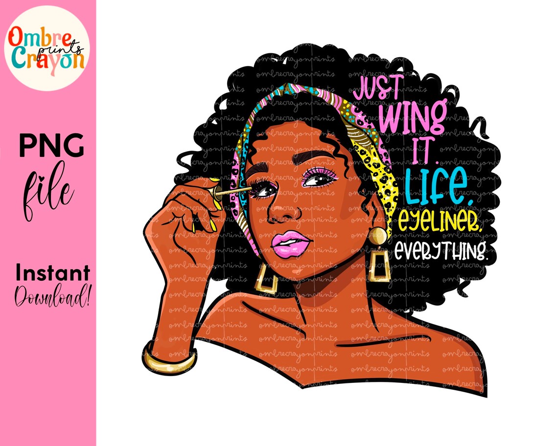 Afro Lola Gangster Quotes Nubian Queen Sassy Girl Fabulous - Etsy