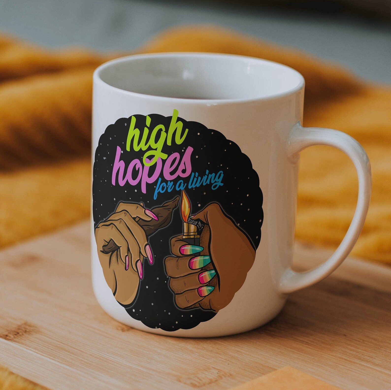 Blazed Rolling Weed Blunt cannabis Marijuana High Hopes For a | Etsy