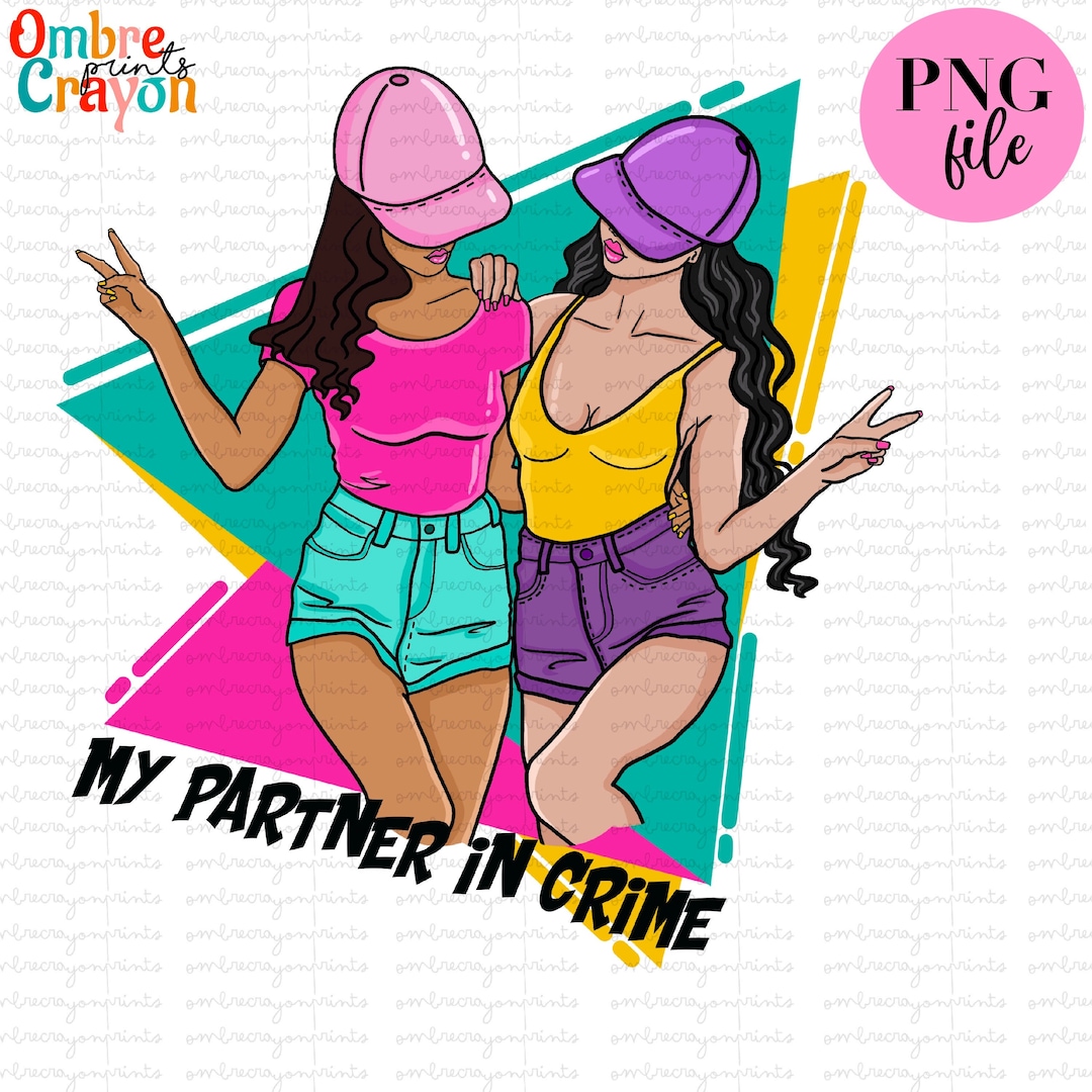 Black Girl Magic PNG: Sistas, BFF, Friendship Quotes (digital Download ...