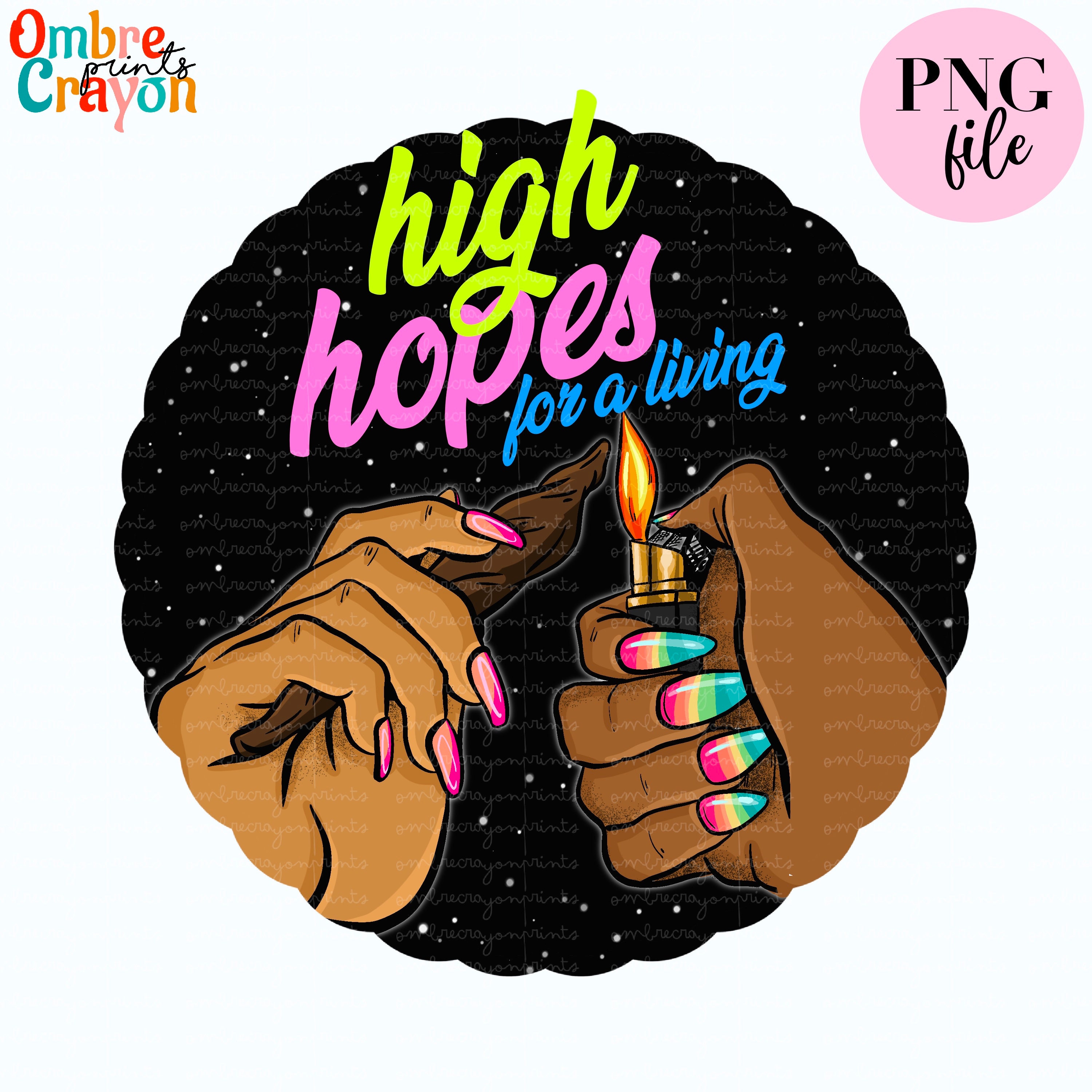 Blazed Rolling Weed Blunt Cannabis Marijuana High Hopes for a - Etsy