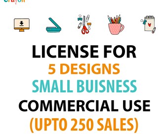 Commercial License // 1 199 // No Credit Required // Sadie - Etsy