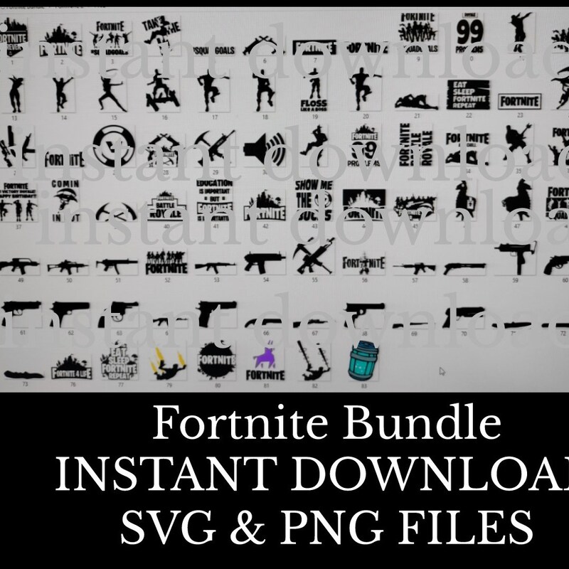 Fortnight Svg - Etsy