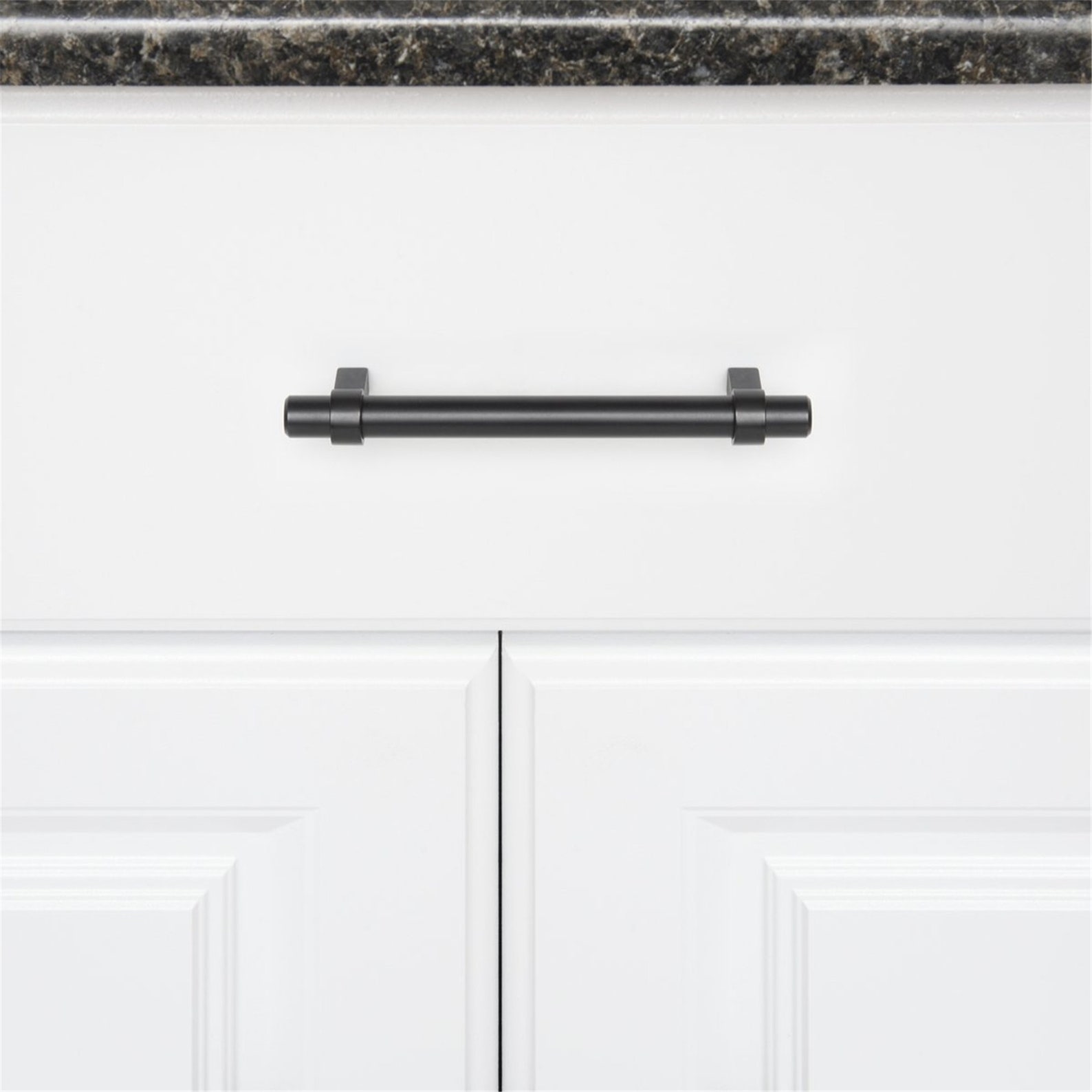 Black Modern Cupboard Handles Stainless Steel Handle Round - Etsy