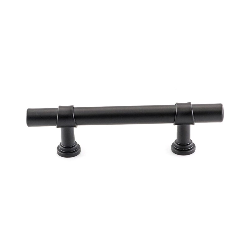 3in Kitchen Cabinet Handles Black Drawer Pulls Matte Black T - Etsy