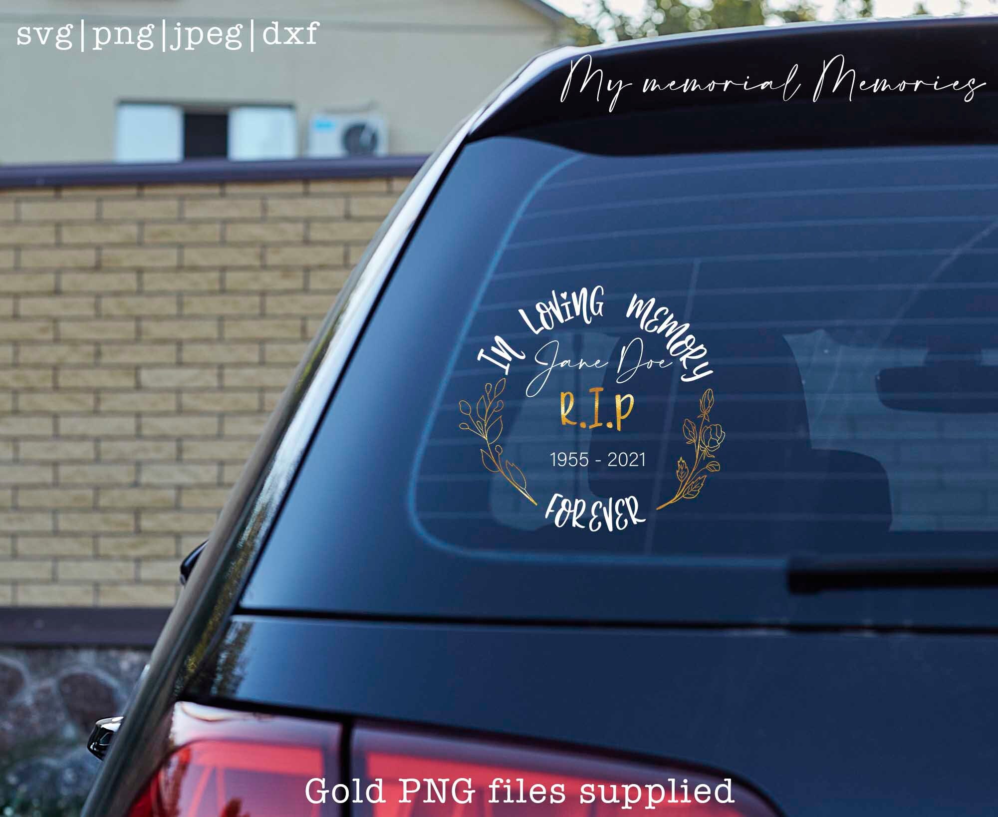 In Loving Memory Svg, Rip Svg, Memorial Svg, Rest in Peace Svg, Funeral ...