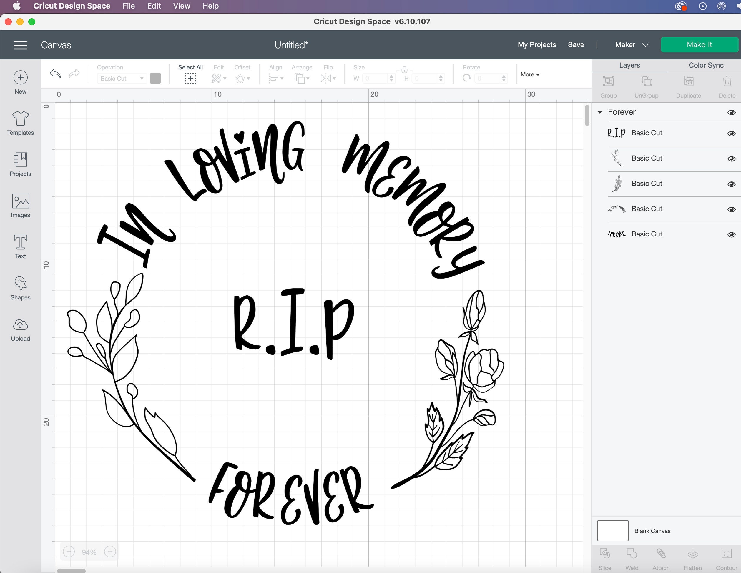 In Loving Memory Svg, Rip Svg, Memorial Svg, Rest in Peace Svg, Funeral ...