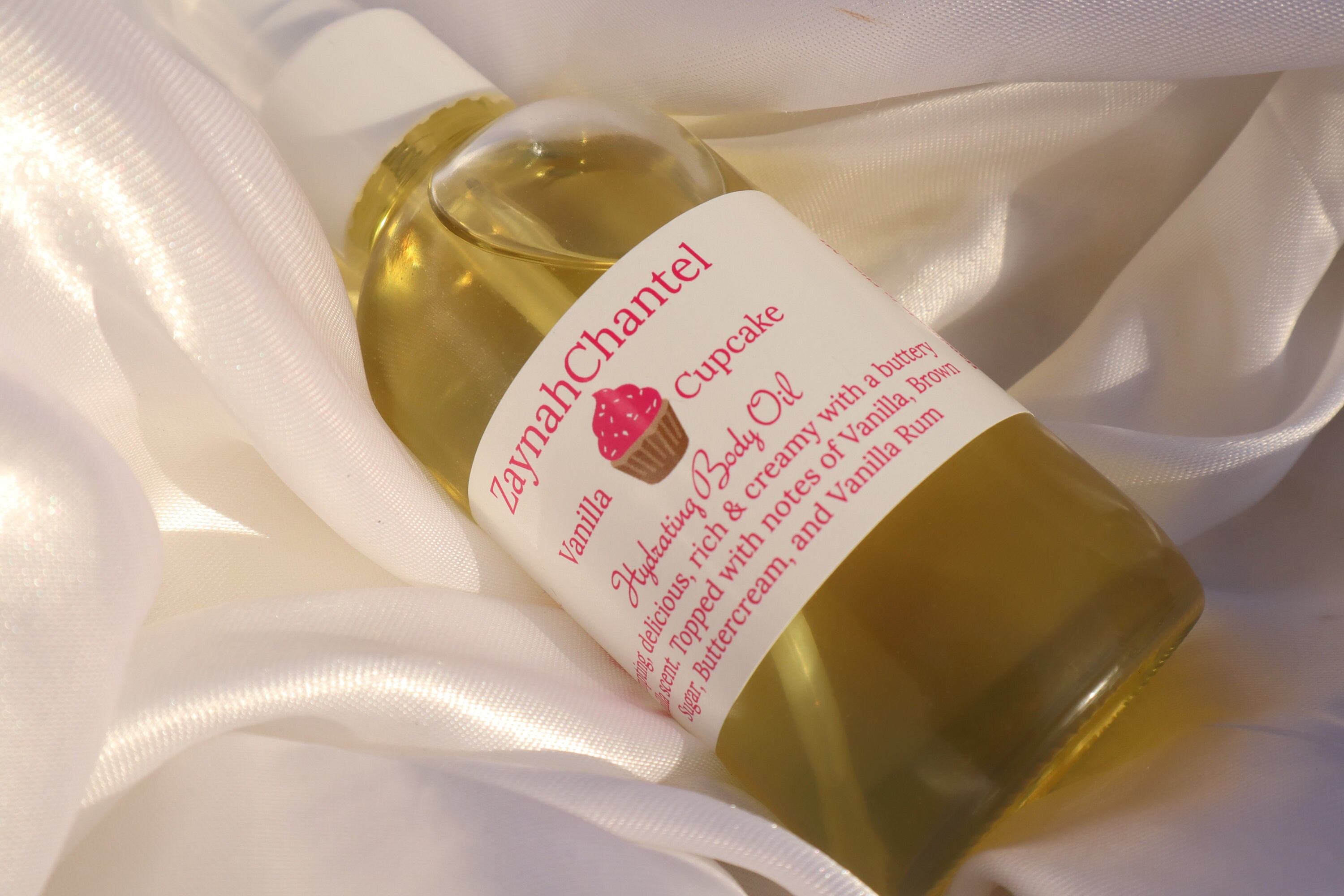 Vanilla Cupcake Body Oil Rich Cake Batter and Frosting Scented Oil for ...