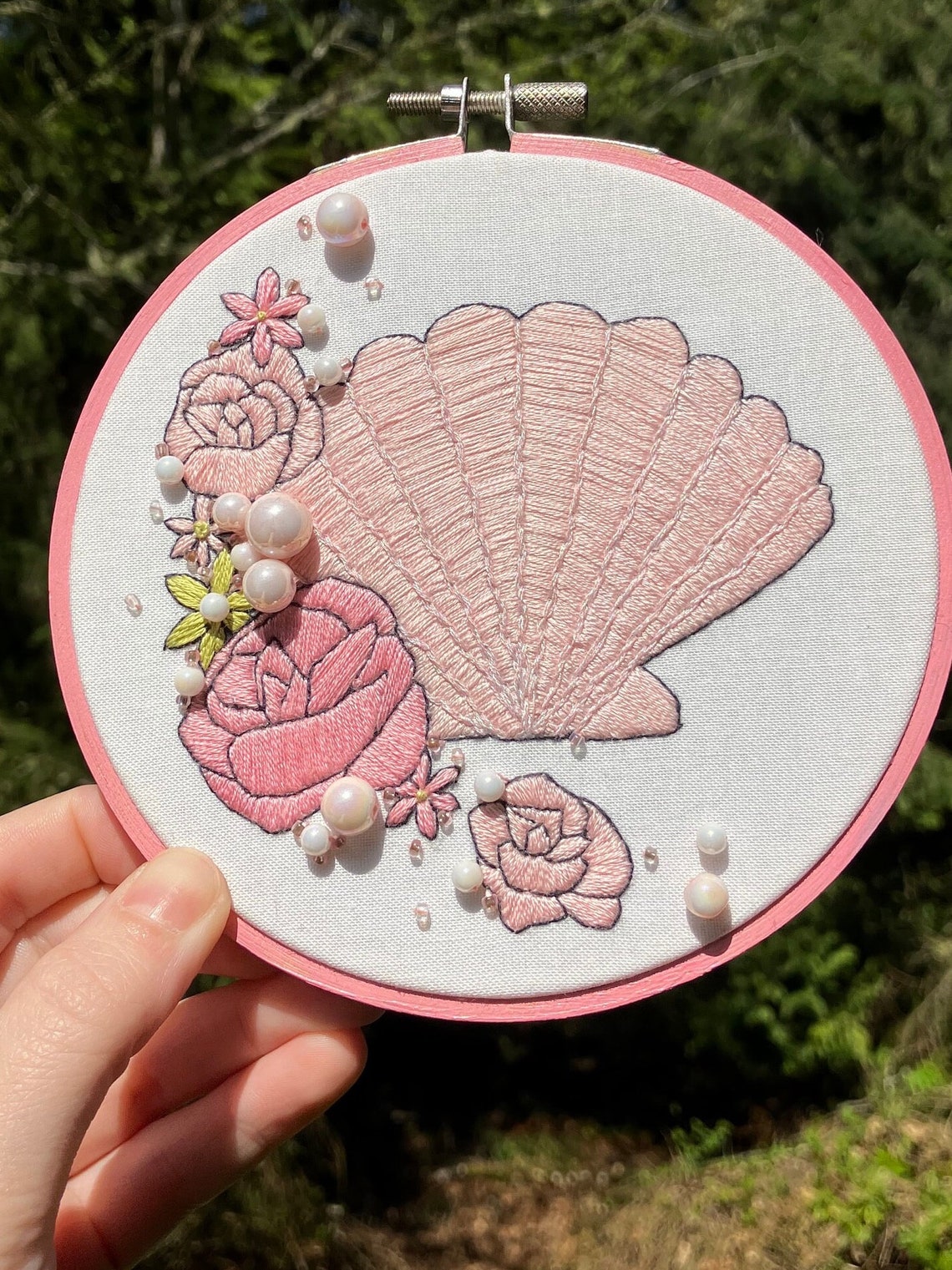 Aphrodite Greek Goddess Hand Embroidery Art - Romantic Wall Decor - Etsy