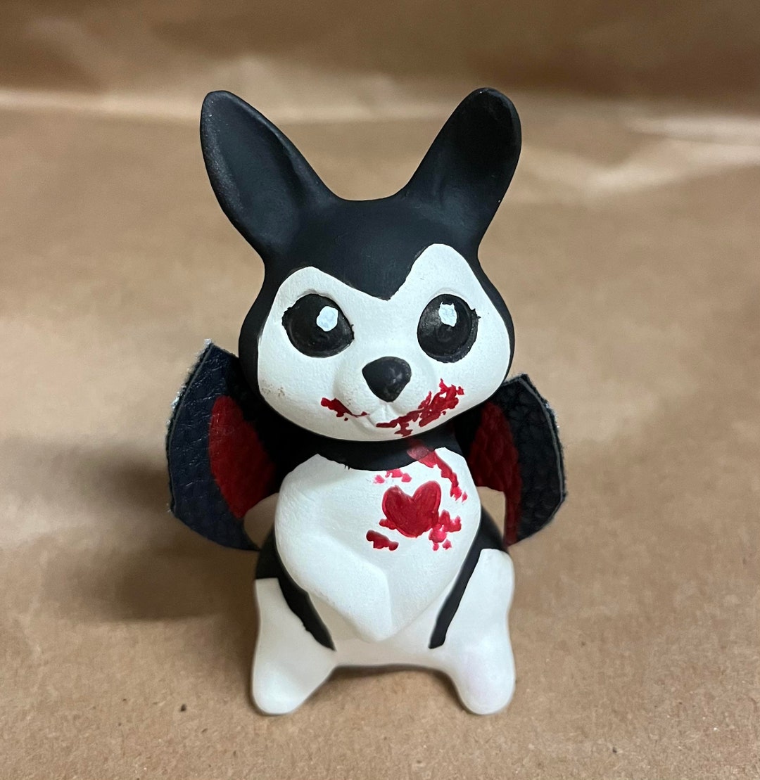 Vampire Bunny Mini Statuette - Etsy