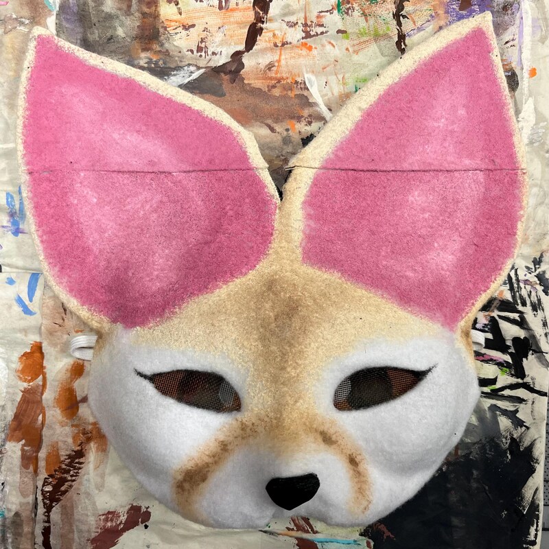 Therian Mask Fennec Fox - Etsy