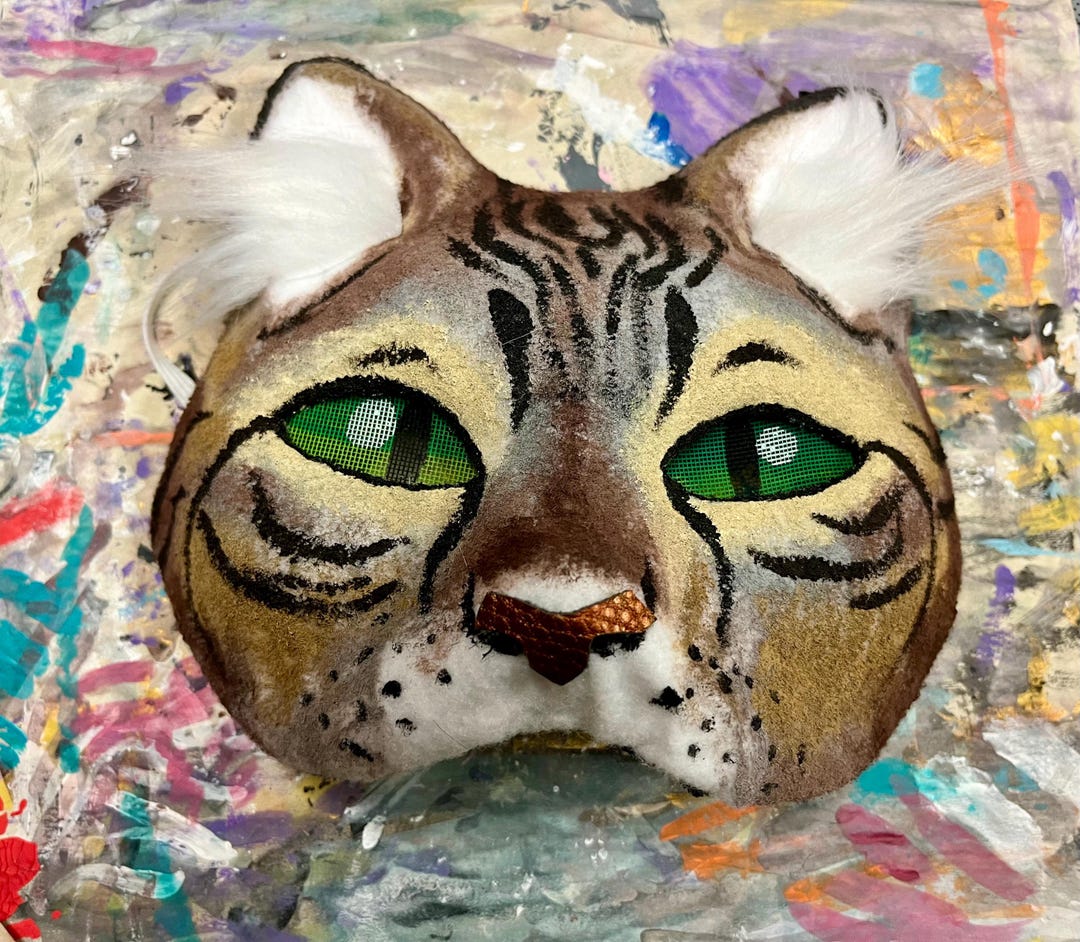 Norwegian Forest Cat Mask - Etsy
