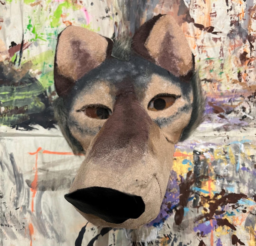 Coastal Sea Wolf Mask - Etsy