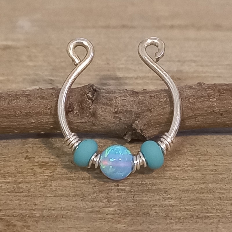 Faux Septum Ring - Etsy