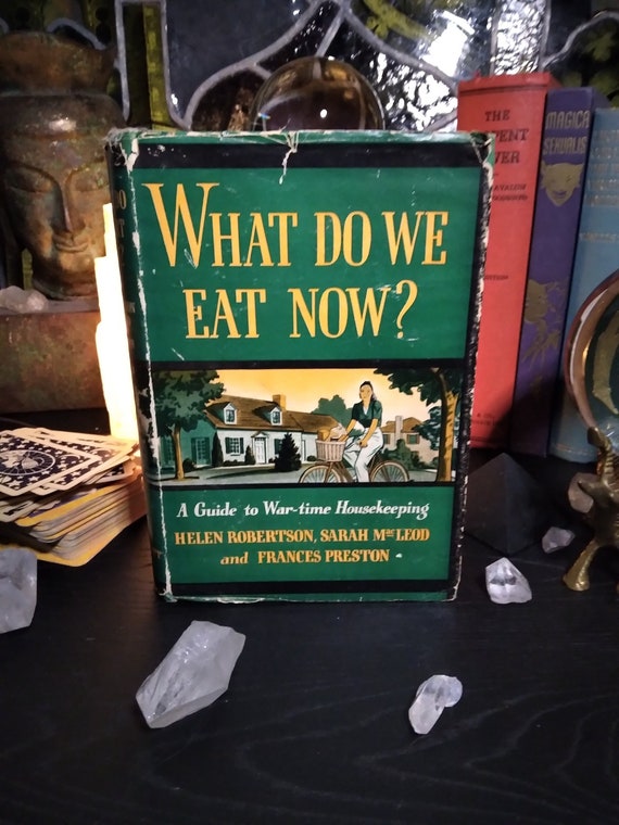 1942 What Do We Eat Now A Guide to Wartime Housekeeping - Etsy