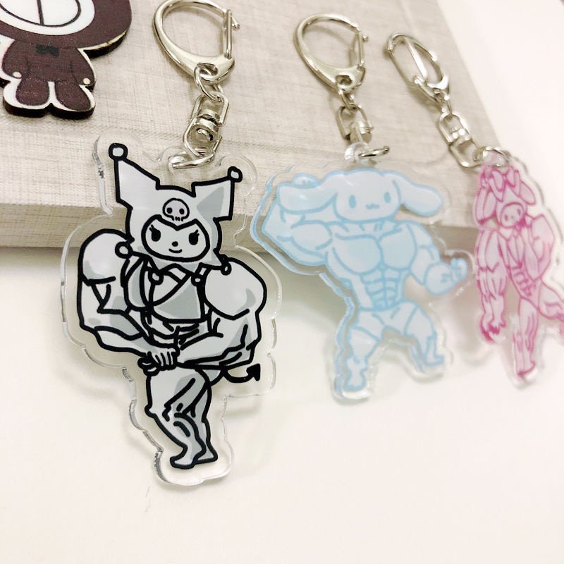 Sanrio Buff Kuromi Cinnamoroll My Melody Cute Keychains - Etsy Schweiz