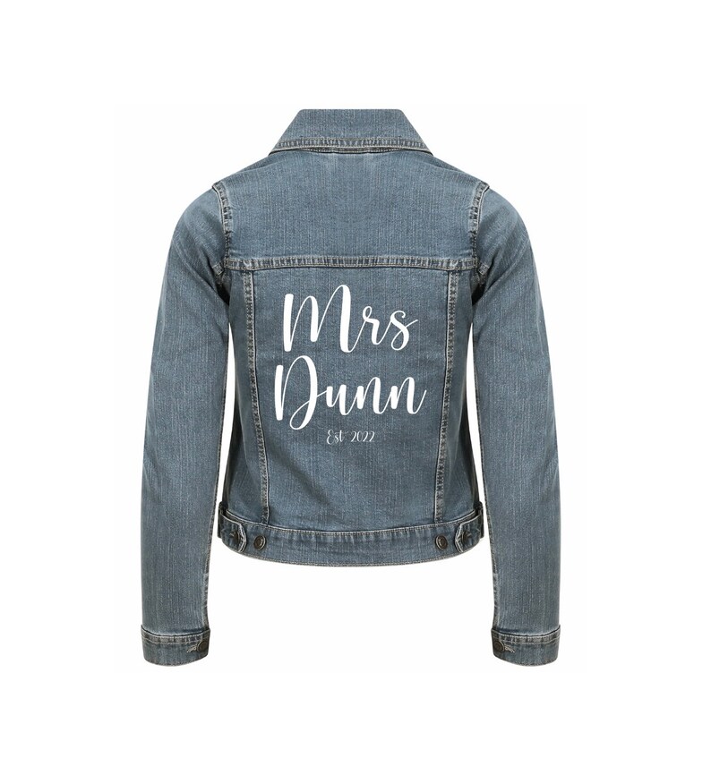 Denim Jacket Iron on Transfer Decal for Bride Bride to Be - Etsy UK