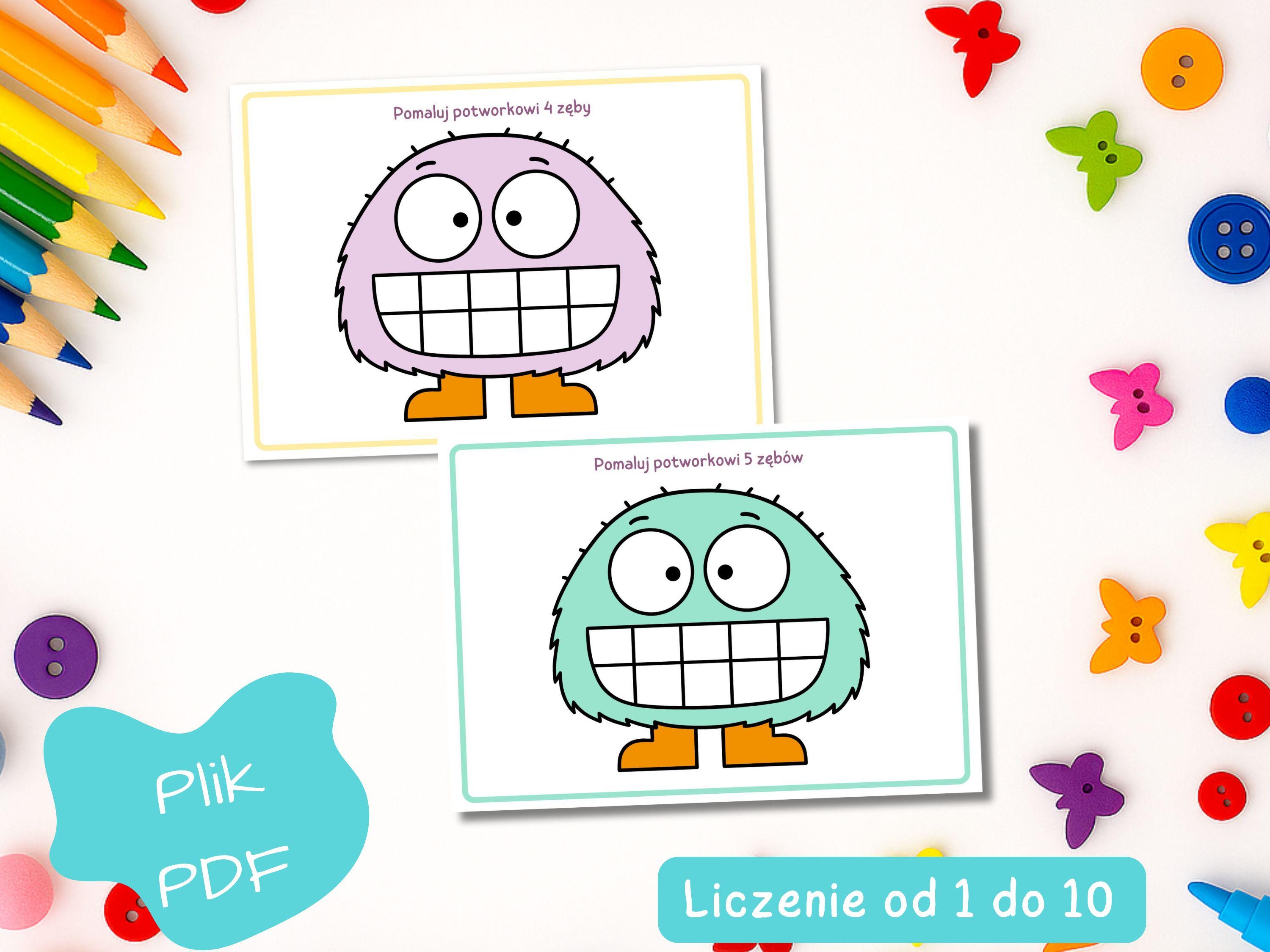 Polish Printable Activities | Polish Math Worksheets | Polish Printable ...