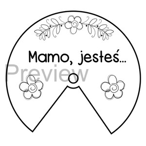 Dzień Matki Praca Plastyczna Dla Dzieci | Materiały Do Druku | Mother's ...