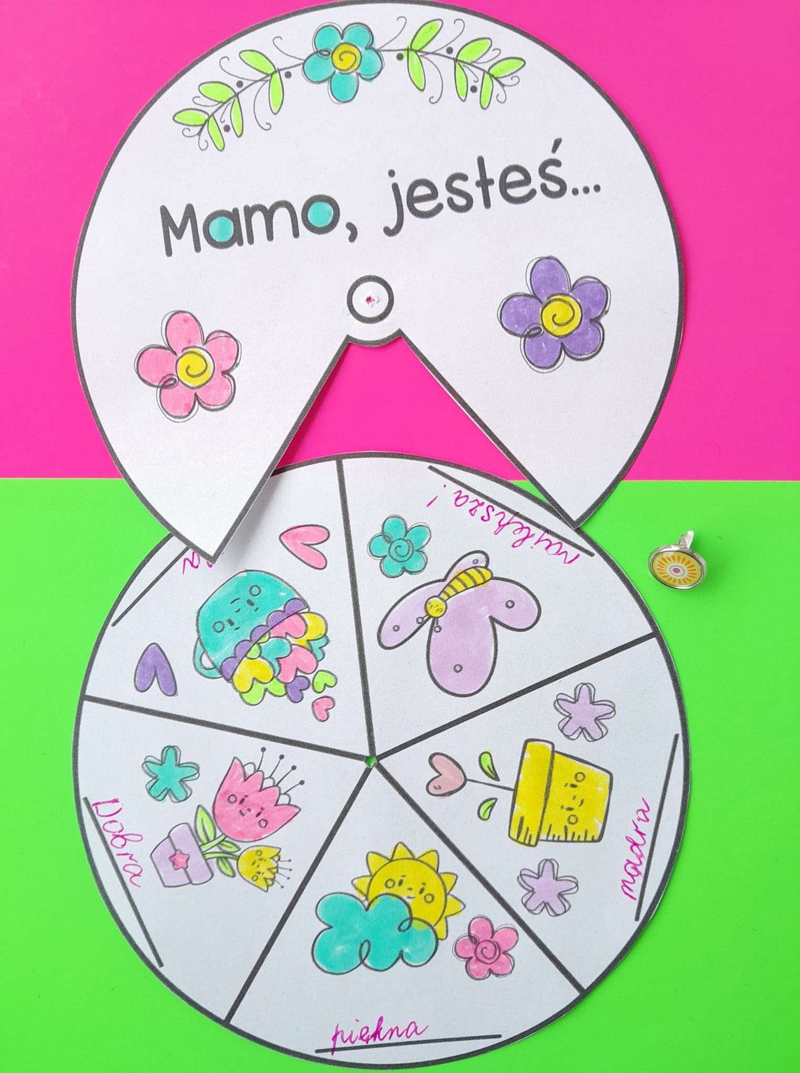 Dzień Matki Praca Plastyczna Dla Dzieci | Materiały Do Druku | Mother's ...