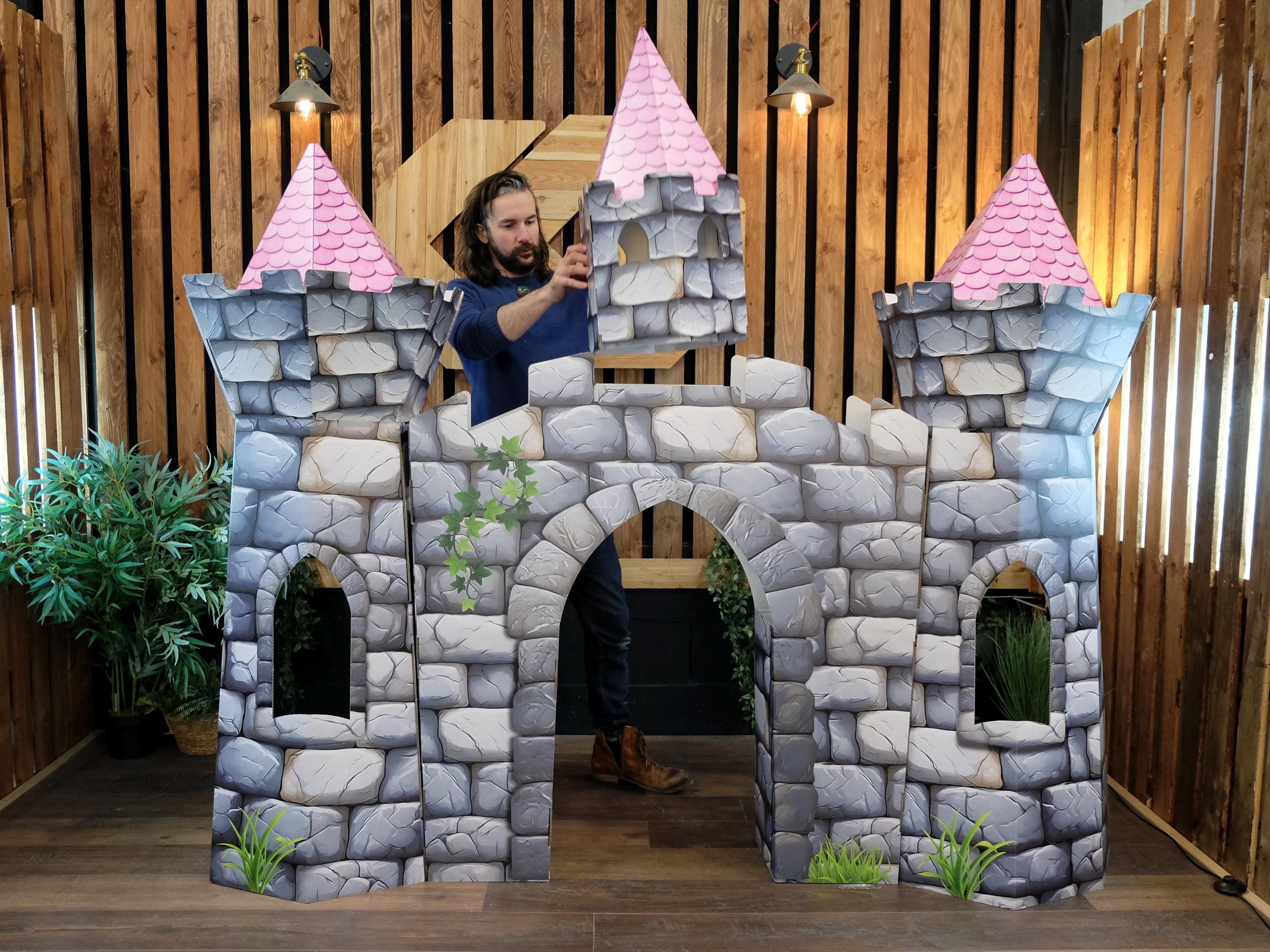 Life Size Castle Towers Cardboard SNEAK PEEK!!! Very Excited To Share