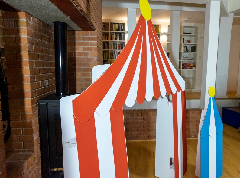 Circus Tent Stands Huge 7FT Circus Themed Walkthrough Frame - Etsy