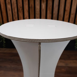 Double Pack Cocktail Party Tables, 3.8ft Tall, Sturdy, Lightweight ...