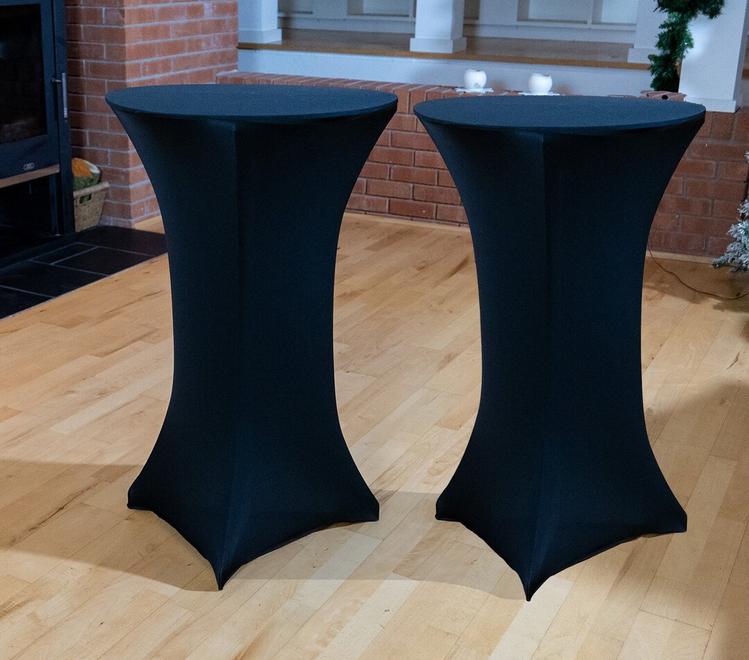 Double Pack Cocktail Party Tables, 3.8ft Tall, Sturdy, Lightweight ...