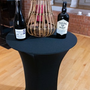 Double Pack Cocktail Party Tables, 3.8ft Tall, Sturdy, Lightweight ...