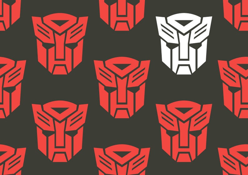 Transformers Birthday Party Decorations: Cupcake Toppers, Patterns ...