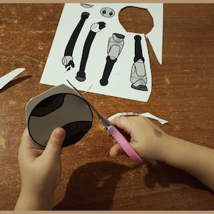 Wild Robot Cut and Glue Scissors Skills Activity for Kids - Etsy