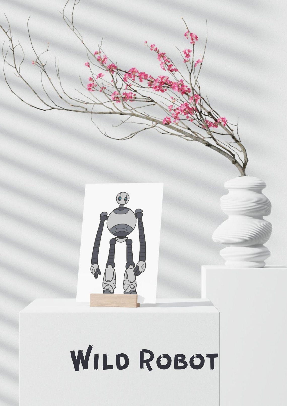 Wild Robot Coloring Page for Kids - Etsy