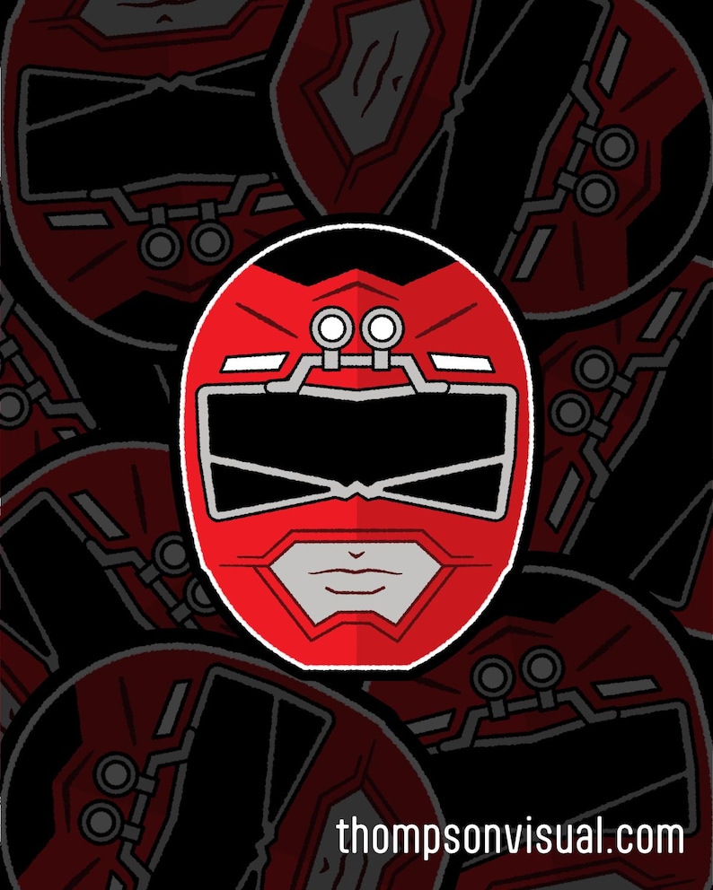 Stickers - Tommy Oliver Master Morpher Power Rangers 90’s Retro (MMPR ...