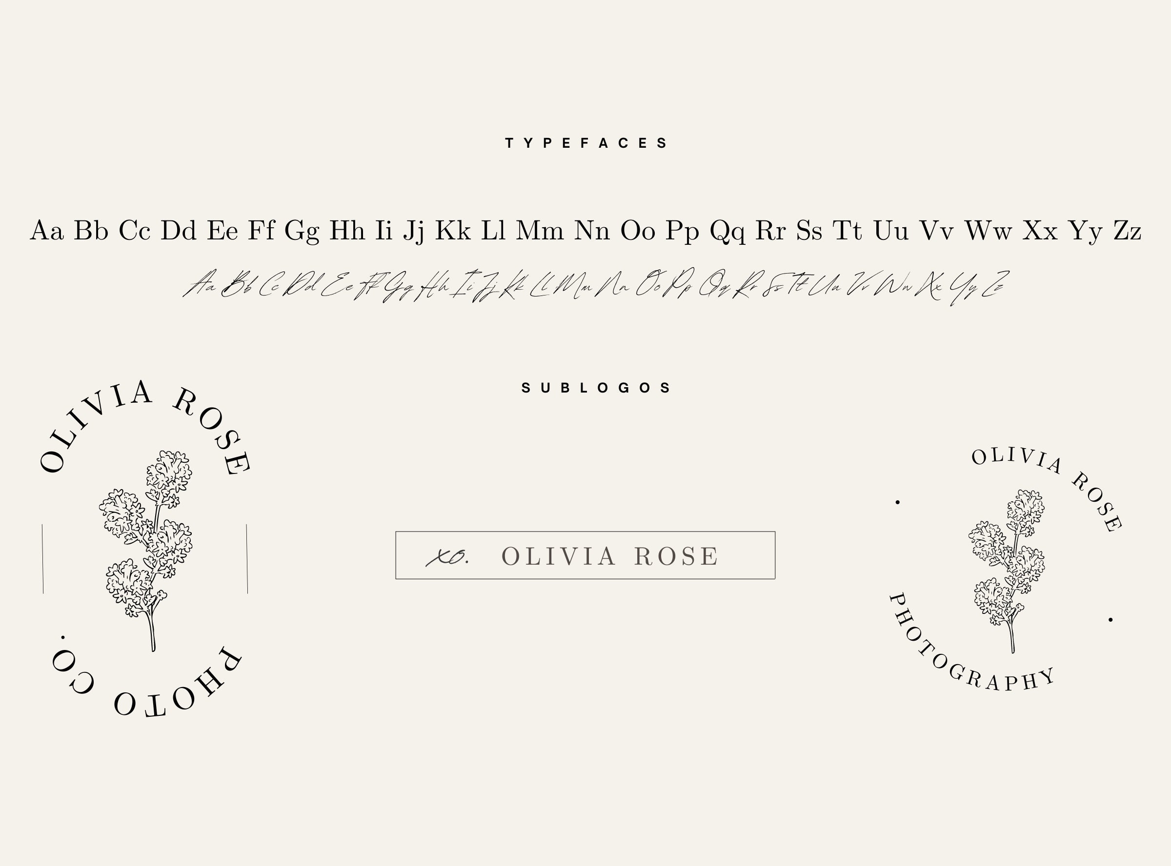 PREMADE Custom Modern Logo Design, Simple Logo, CANVA Template,custom ...