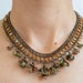 RGB Collar Necklace Style Ginsburg Beaded Jewelry Dissent - Etsy