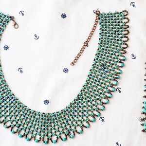 RGB Collar Necklace Style, Ginsburg Beaded Jewelry, Dissent Collar ...