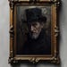 Gothic Victorian Patriarch Old Man Oil Painting Print, Printable ...