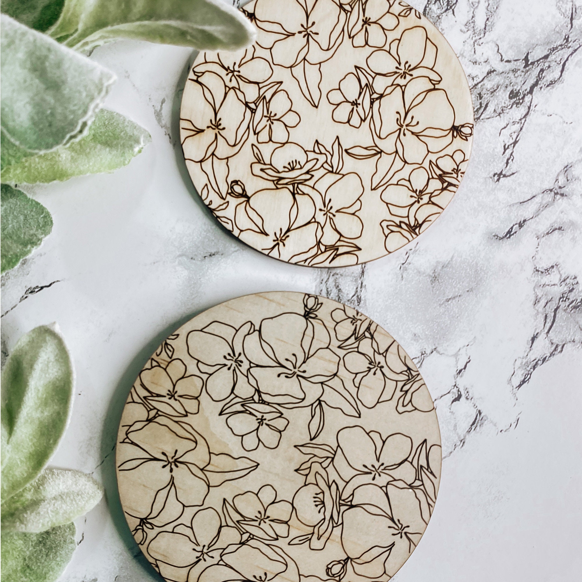 FLORAL LINE BACKER - Etsy