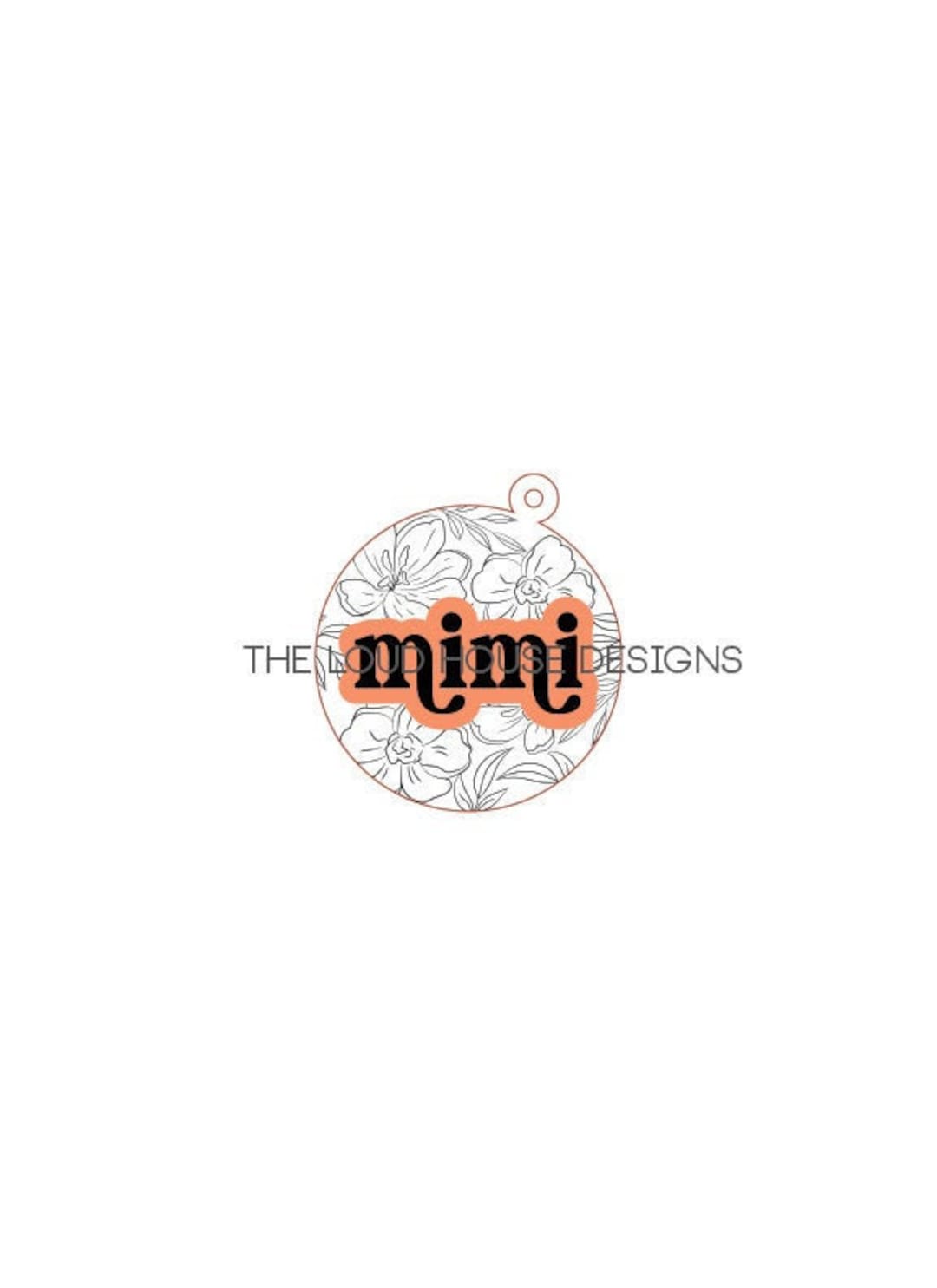 CUSTOM Mimi Keychain SVG - Etsy