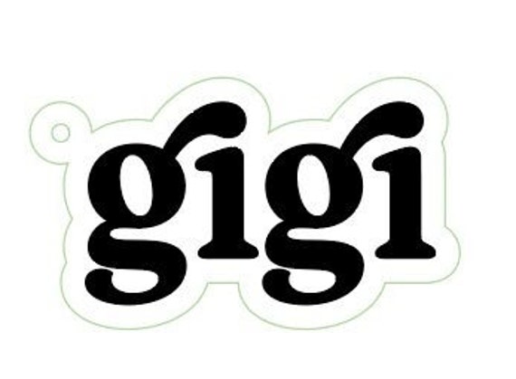 Gigi Keychain Svg | Etsy