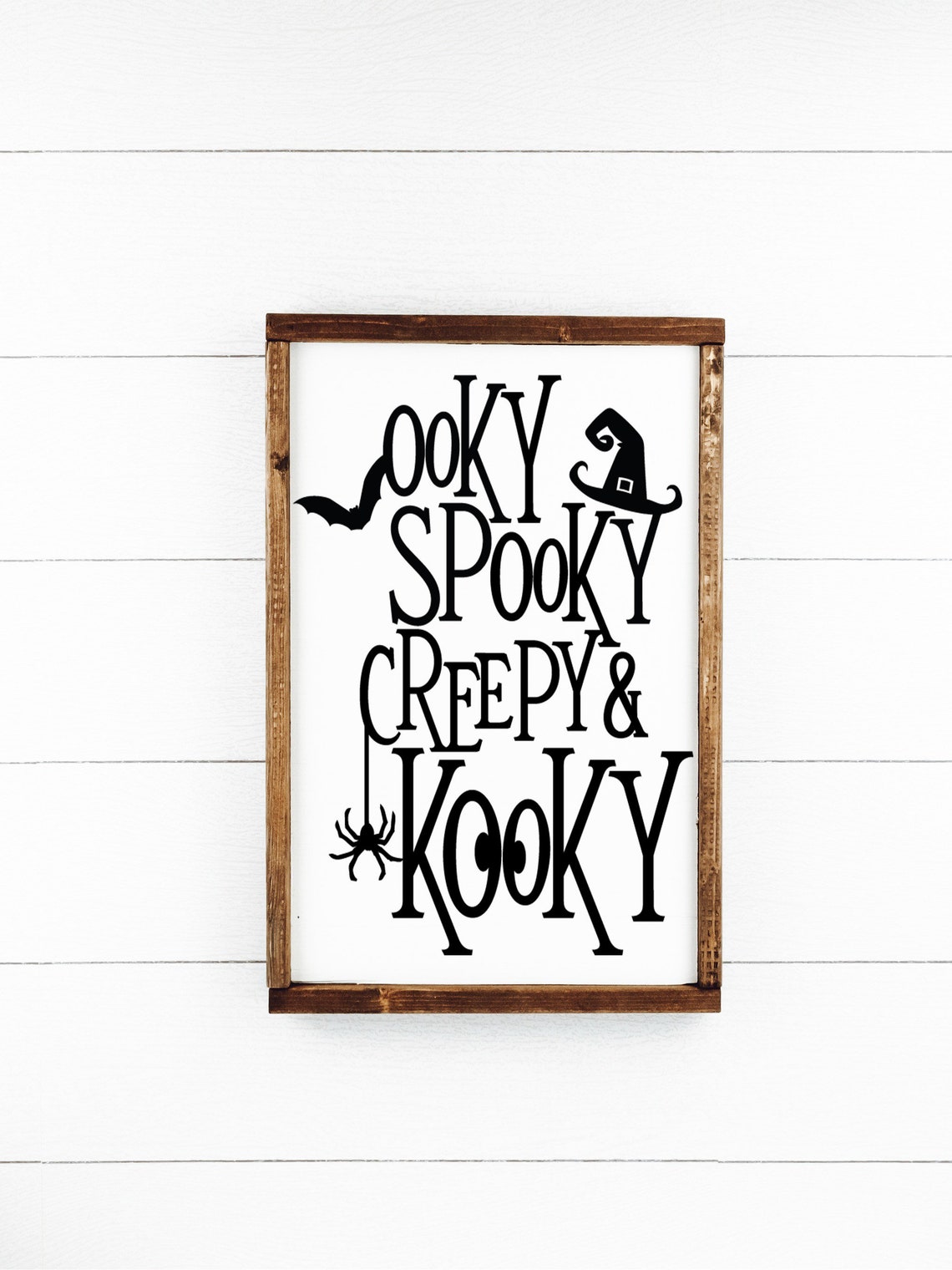 Ooky Spooky Creepy Kooky Halloween Decor SVG - Etsy