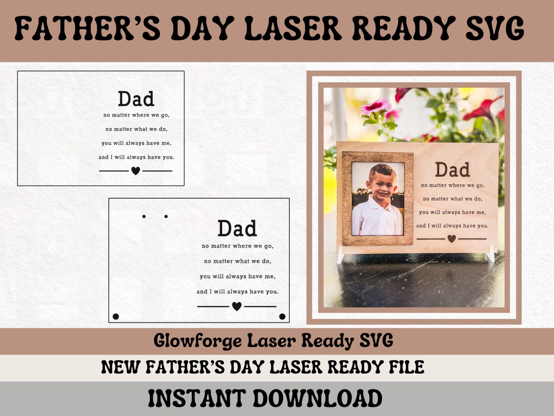 Fathers Day Photo Frame || Picture Frame for Dad || Gift for Dad ...