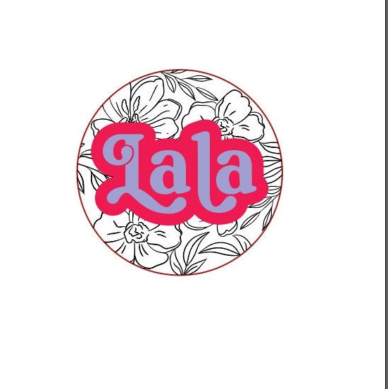 FLORAL BACKER NAMES | Etsy