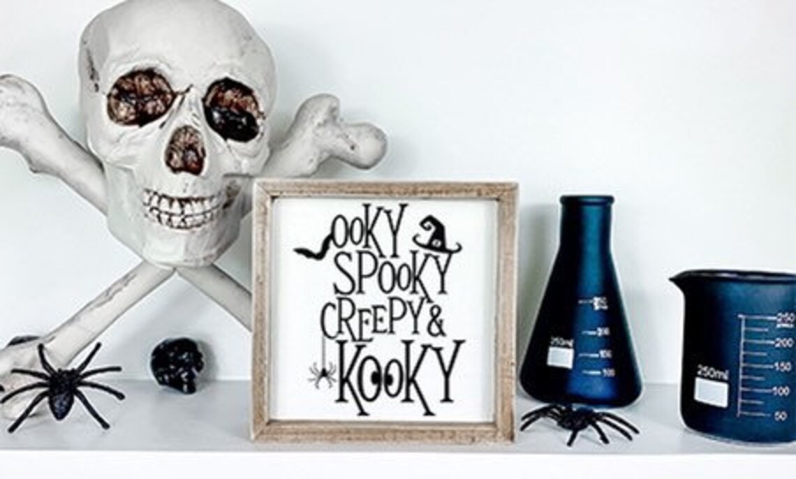 Ooky Spooky Creepy Kooky Halloween Decor SVG - Etsy