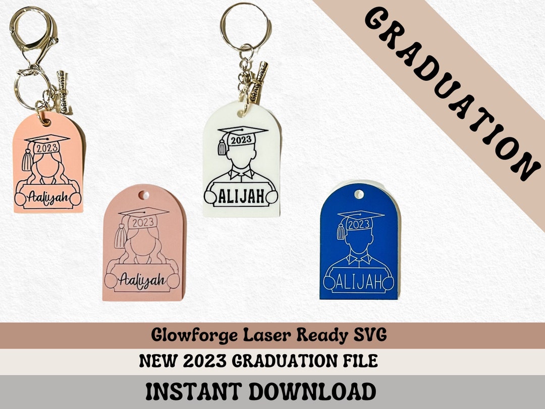 Class of 2024 Graduation SVG || Graduation Line Art || Glowforge SVG ...