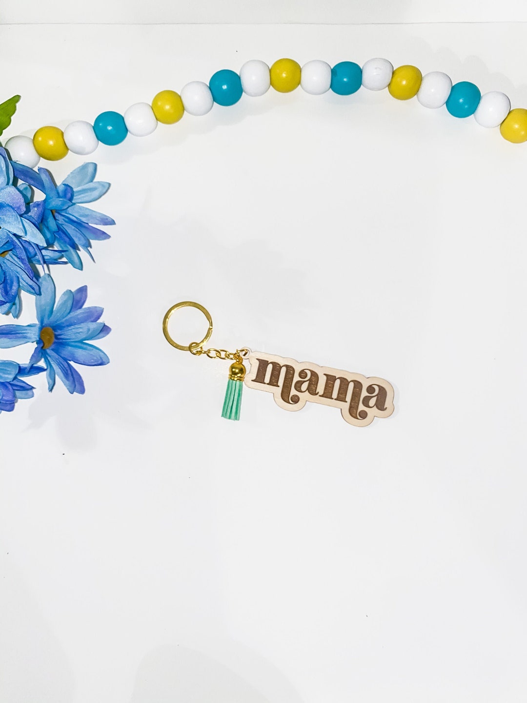 Mama Keychain Svg - Etsy