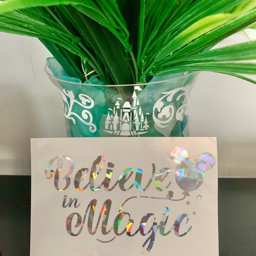 Believe in Magic Vinyl Decal - Etsy