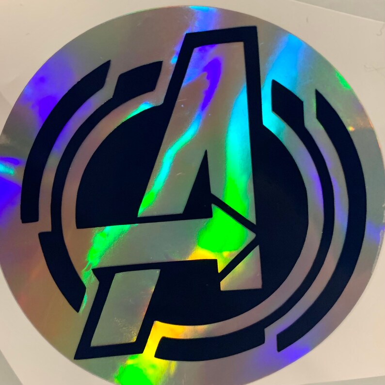 Avengers Logo Vinyl Decal - Etsy